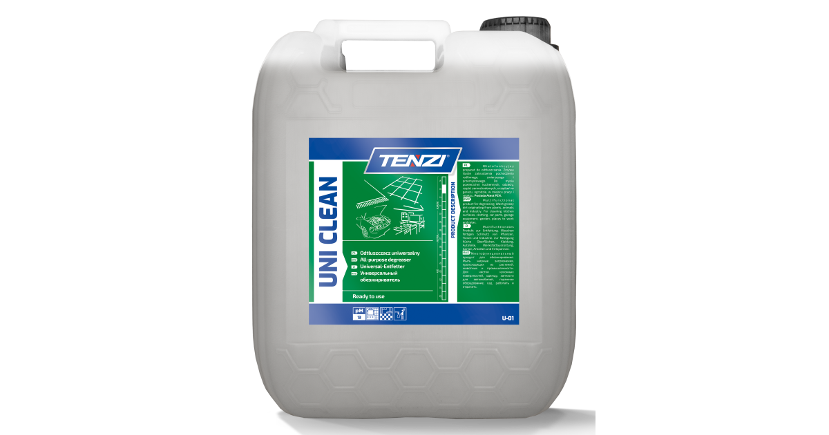 UNI CLEAN, 10 L TENZI Універсальний очищувач і знежирювач купити — Tenzi